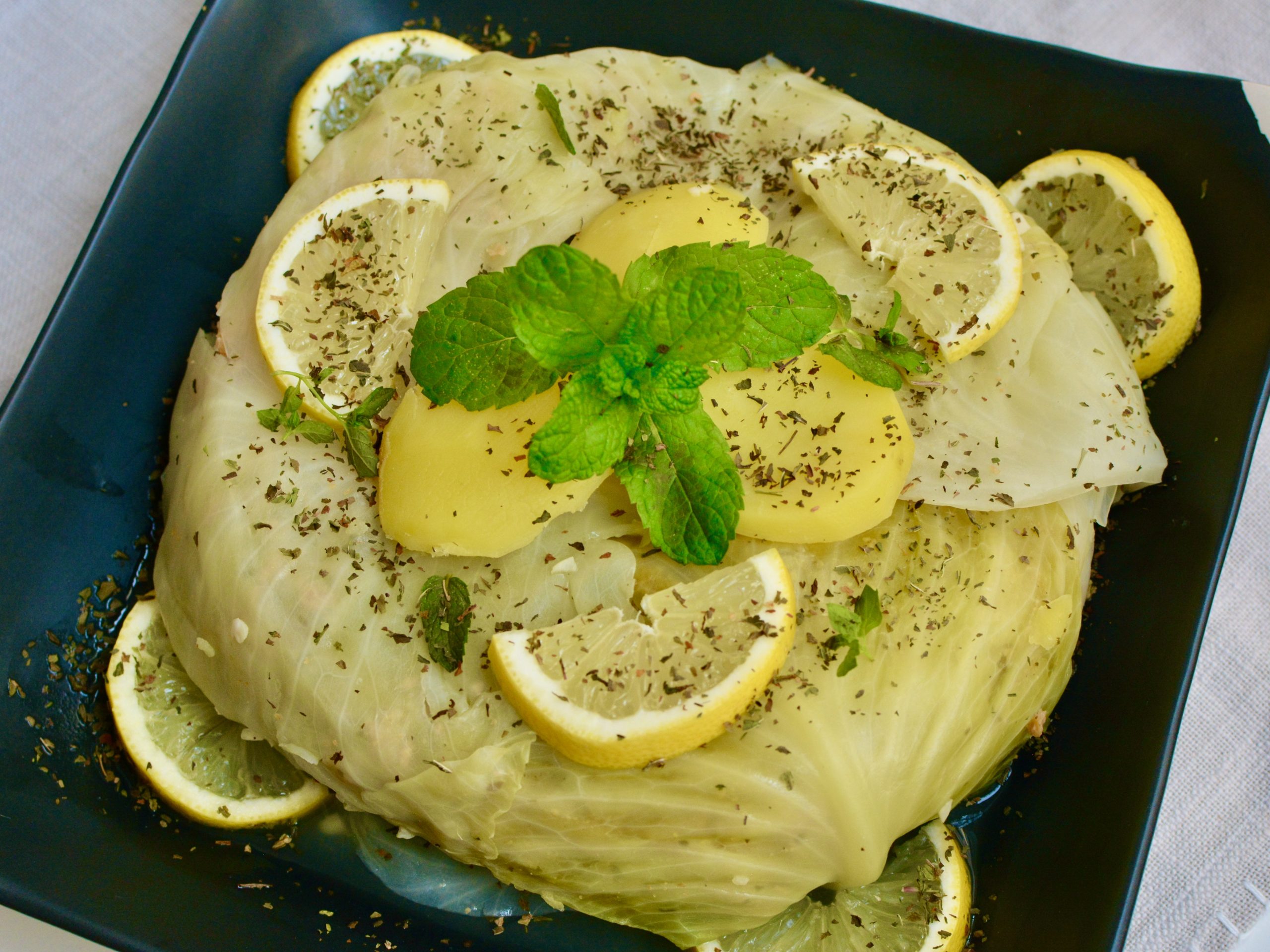 gefüllter Weißkohl Rezept- Lebanese Cooking Days